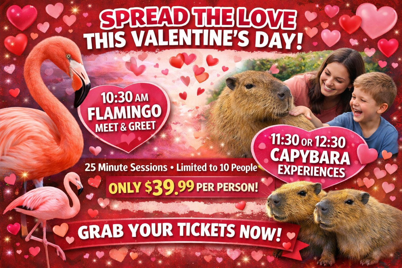 Love Is in the Air… and It’s a Little WILD! - Hemker Zoo
